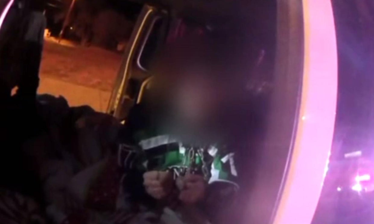 Video from New Mexico police shows rescue of chained kidnap victim ...