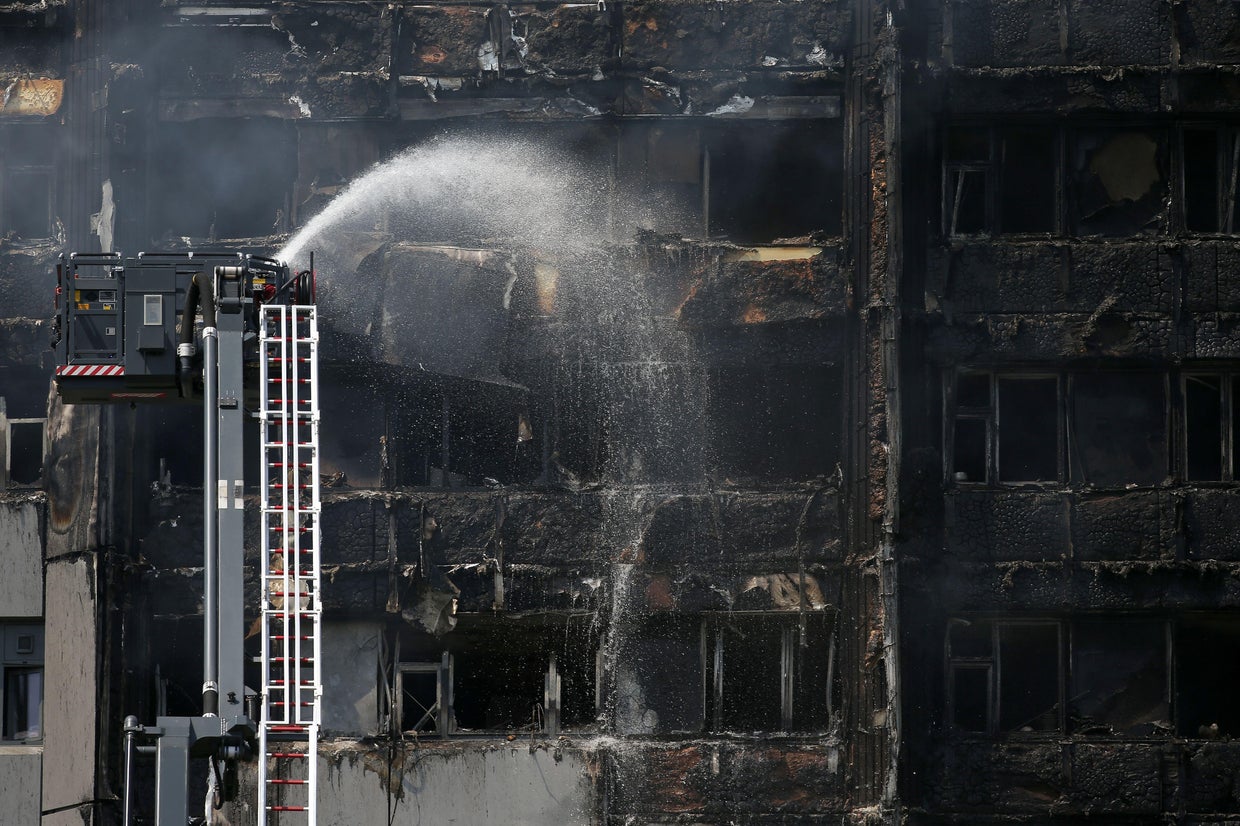 Fire in London high-rise