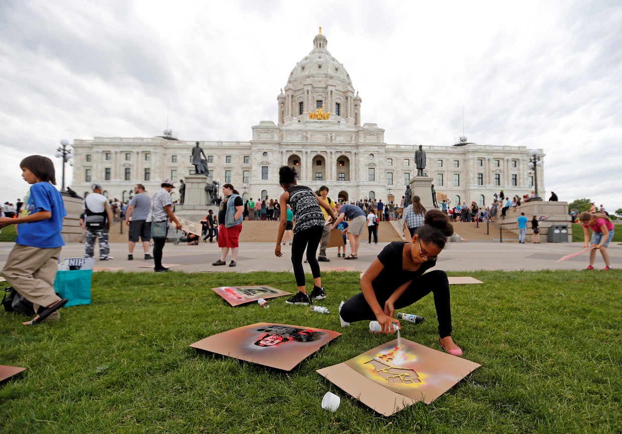 Philando Castile shooting: 18 arrested in protests over Minnesota ...