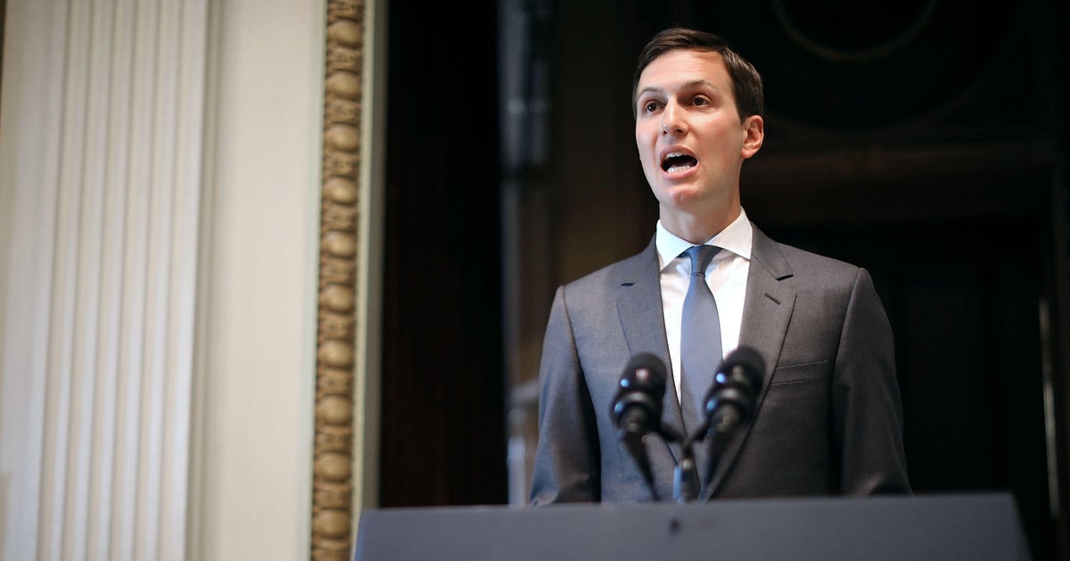 Jared Kushner delivers remarks at White House tech summit - CBS News