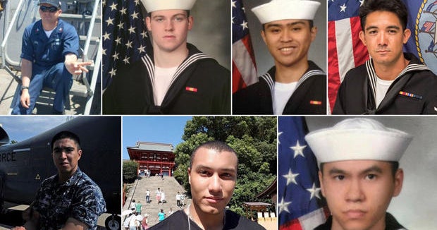 Stories of U.S. sailors killed in destroyer-container ship collision ...