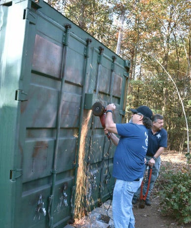 Inside Todd Kohlhepp's storage container used for torture