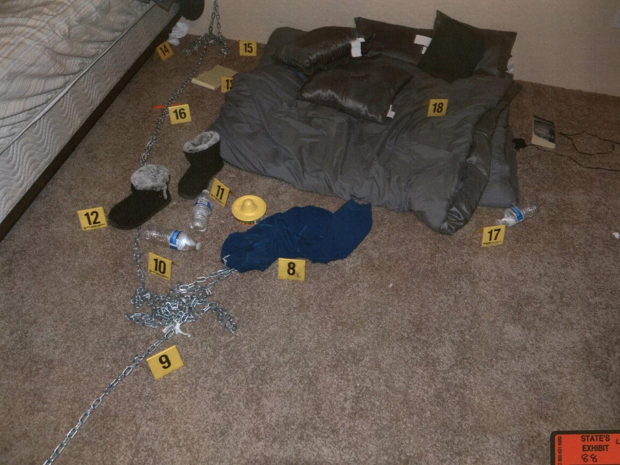 Inside Todd Kohlhepp's storage container used for torture
