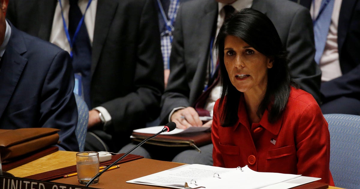 Nikki Haley: U.S. prepared to use "full range" of capabilities to ...