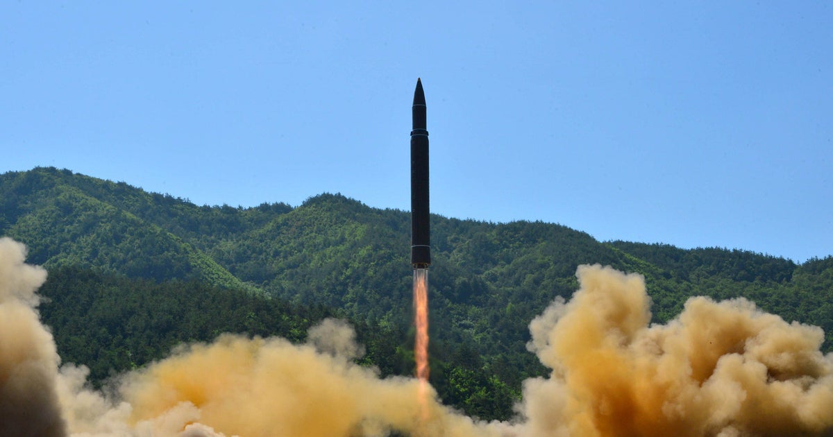 North Korea intercontinental ballistic missile (ICBM) flew near Air ...