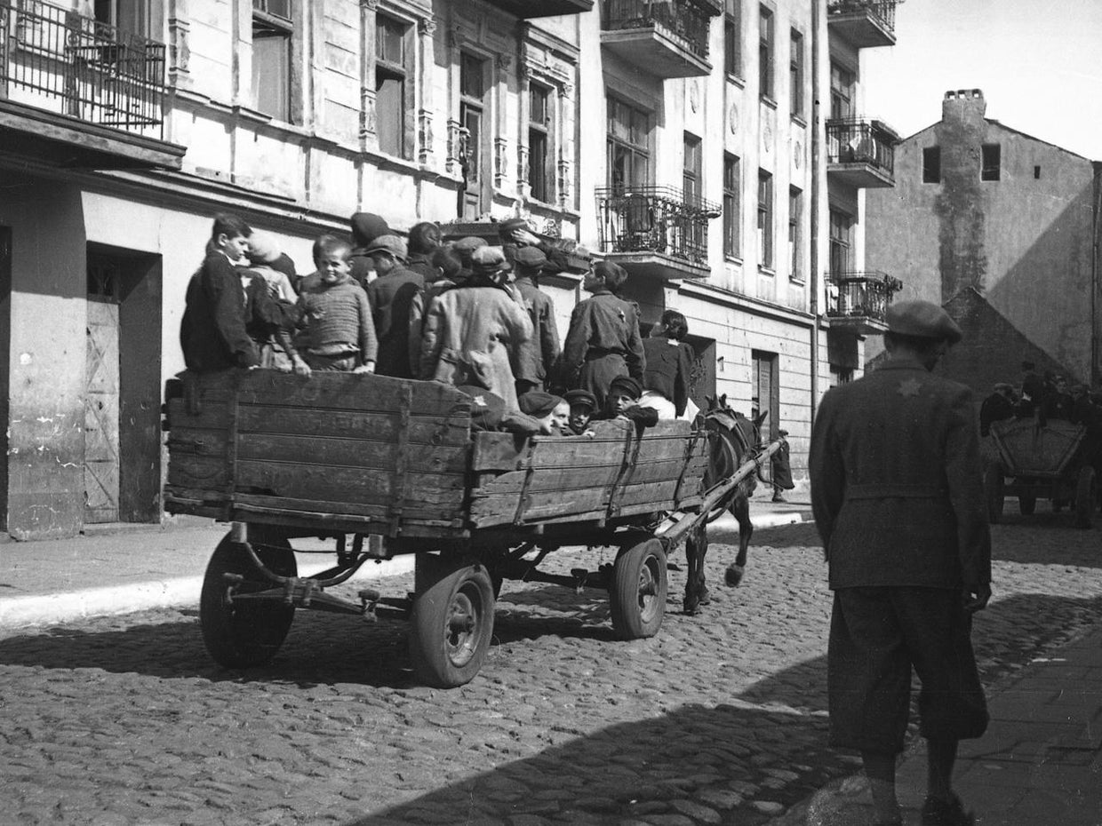 Pictures from inside a Nazi-controlled ghetto
