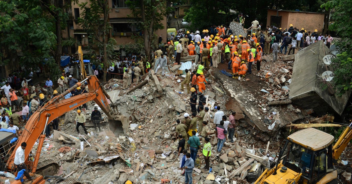 Multiple deaths after Mumbai building collapse - CBS News