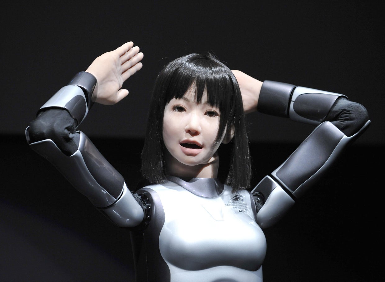Creepily human-like robots