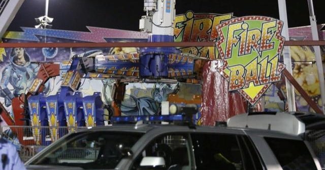 Ohio State Fair accident sparks chaos when part of ride flies off - CBS ...