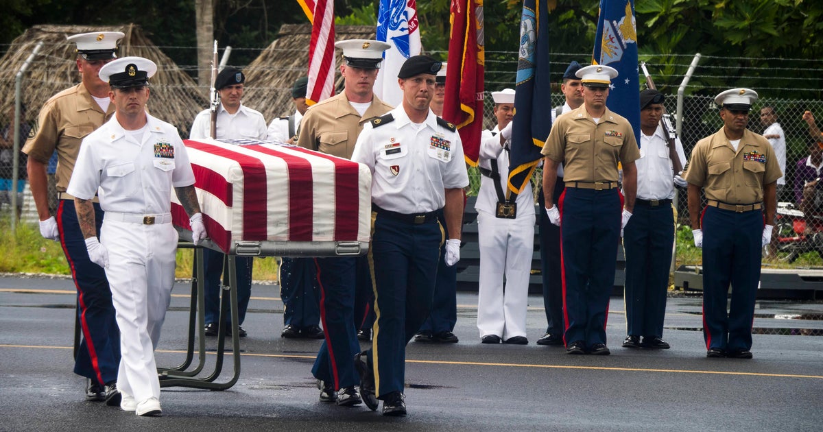 World War II battlefield remains recovered from Pacific island - CBS News