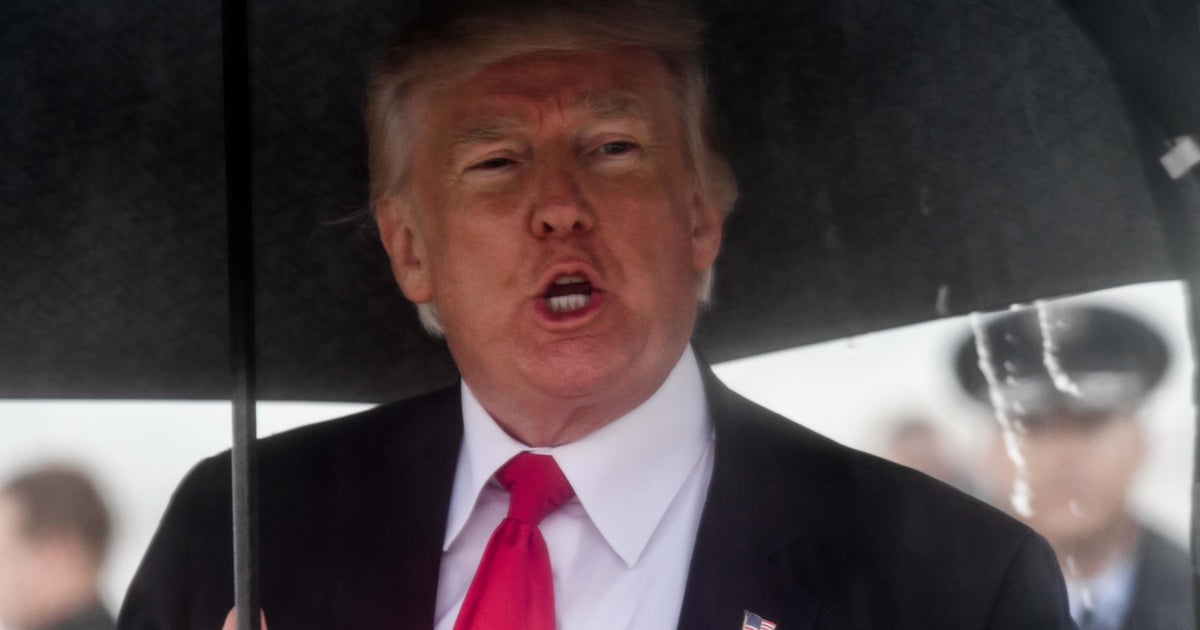 Trump says he's "disappointed" in China over North Korea - CBS News