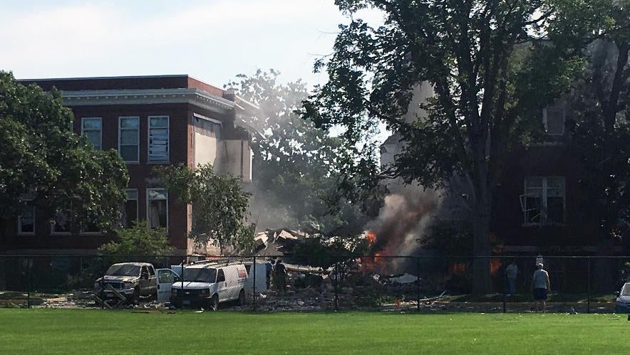 2 dead in explosion at Minneapolis school levels building - CBS News