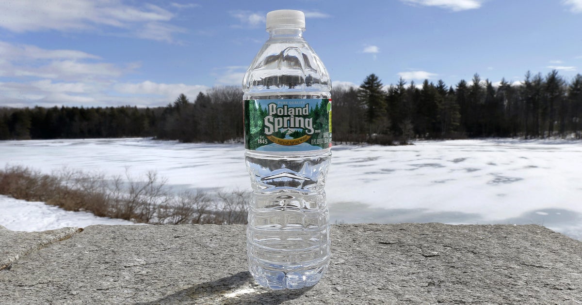 Lawsuit claims Poland Spring water isn't from a spring - CBS News
