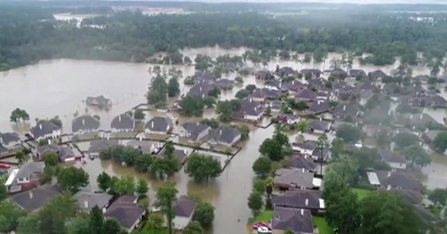 Thousands forced out of their homes due to flooding - CBS News
