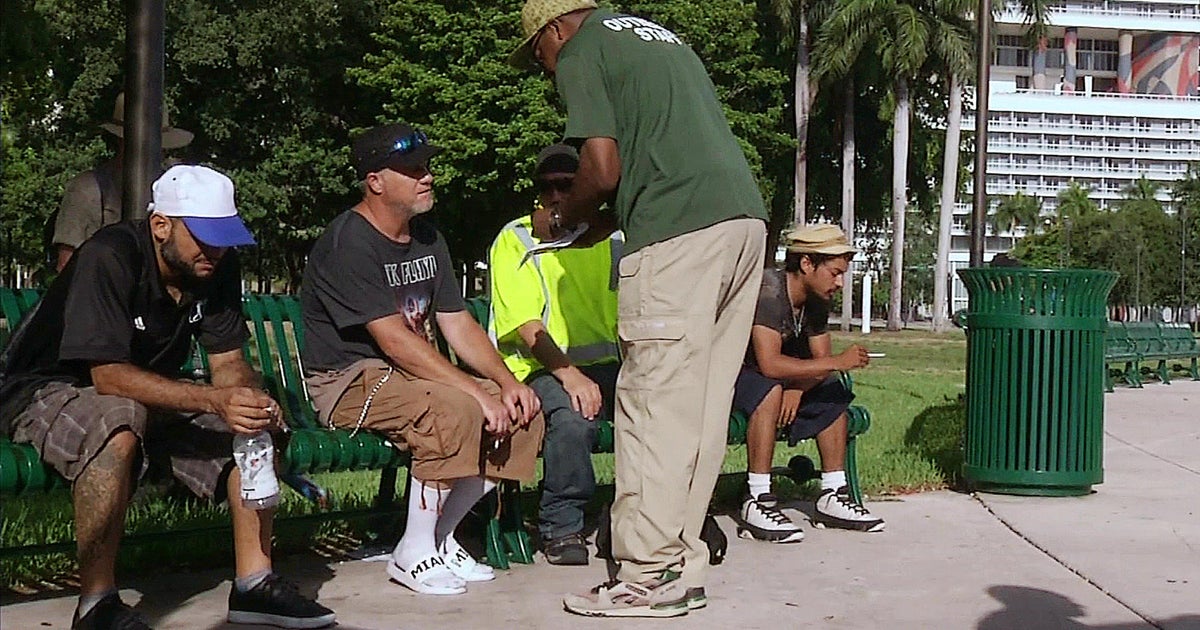 Miami's homeless held against their will ahead of Hurricane Irma - CBS News