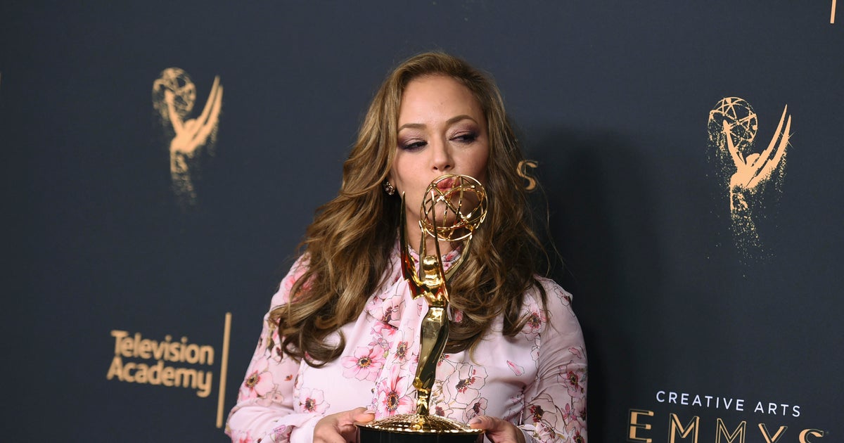 Leah Remini gets emotional after winning Emmy for "Scientology and the ...