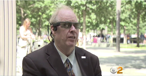 Blind 9/11 survivor visits NYC memorial for first time - CBS News