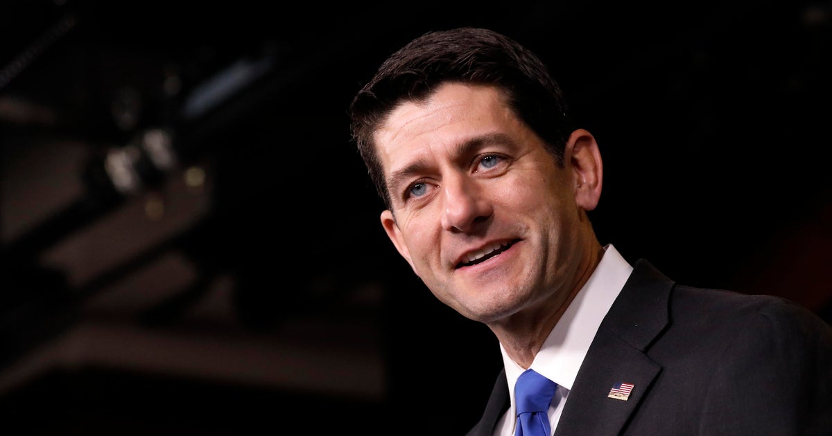 Paul Ryan weekly press conference - live stream, updates - CBS News