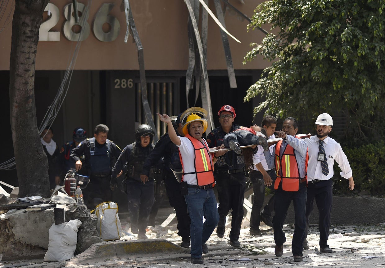 Major earthquake hits Mexico