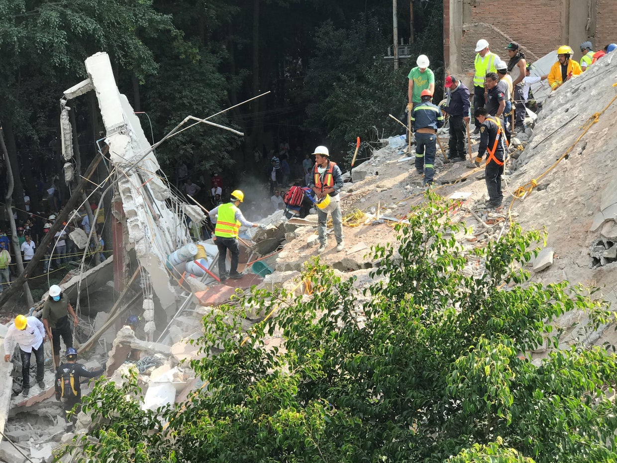 Major earthquake hits Mexico