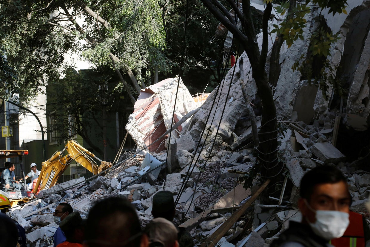 Major earthquake hits Mexico