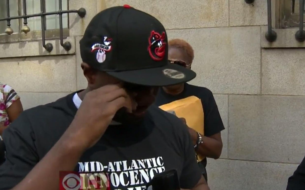 Man falsely accused of murder freed after 13 years behind bars - CBS News