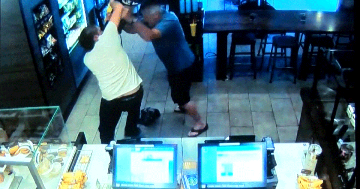 Suspected Starbucks armed robber may sue man who overpowered him - CBS News