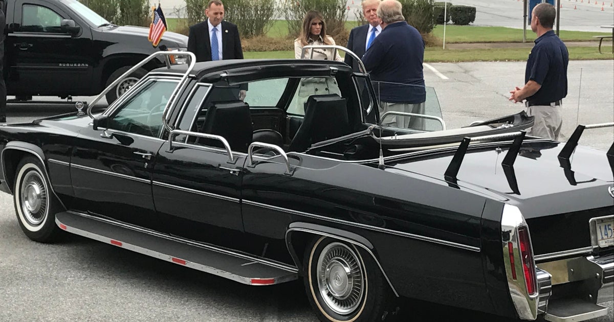 Trump views demonstration of Secret Service protective techniques - CBS ...