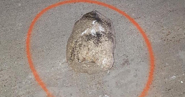 Rock dropped from overpass kills passenger; teens charged with murder ...