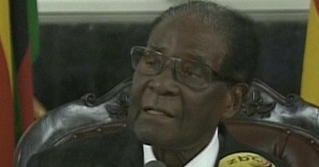 Zimbabwe's Robert Mugabe gives televised speech - CBS News