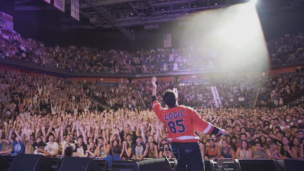 Logic says "Be happy to be you" - CBS News