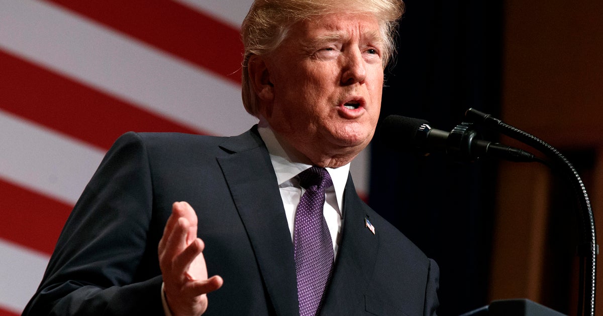 Trump outlines new national security strategy - CBS News