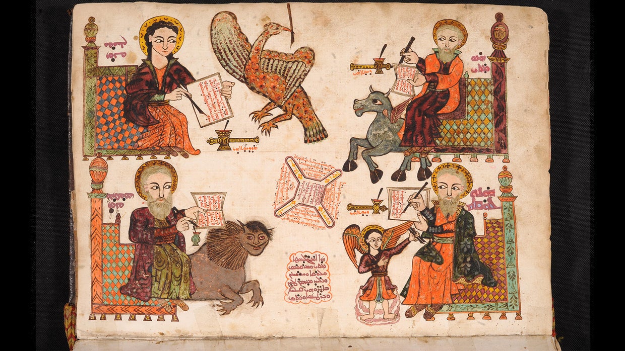 The manuscripts saved by a monk - CBS News