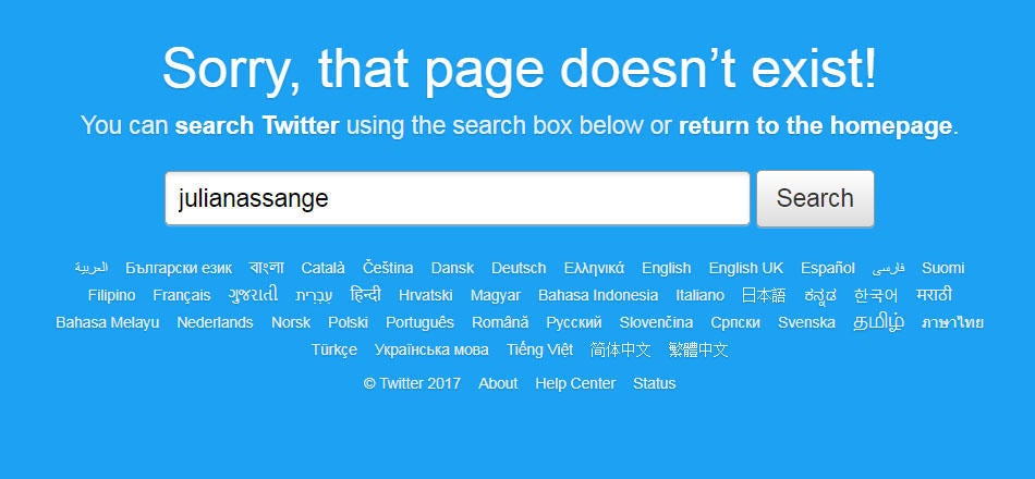 WikiLeaks founder Julian Assange's official Twitter account reappears ...