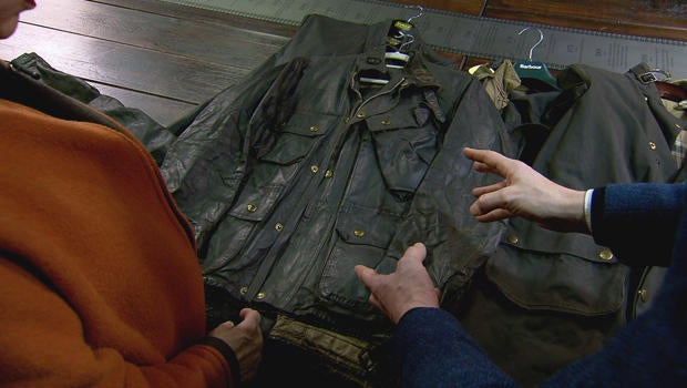 Coat tales: A tradition of Barbour outerwear - CBS News