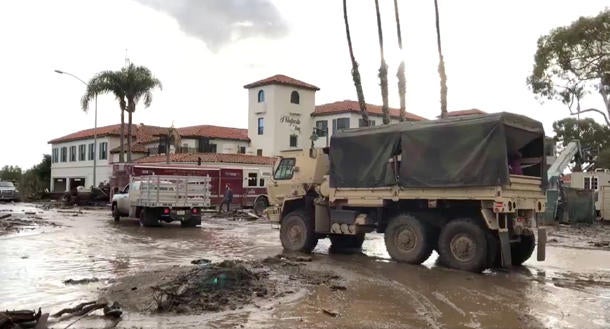Deadly California mudslides