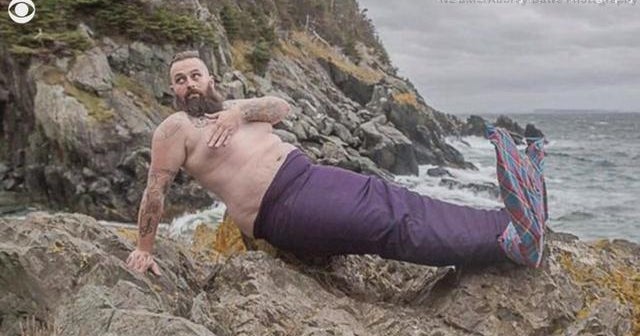 Bearded mermen unite for a good cause - CBS News
