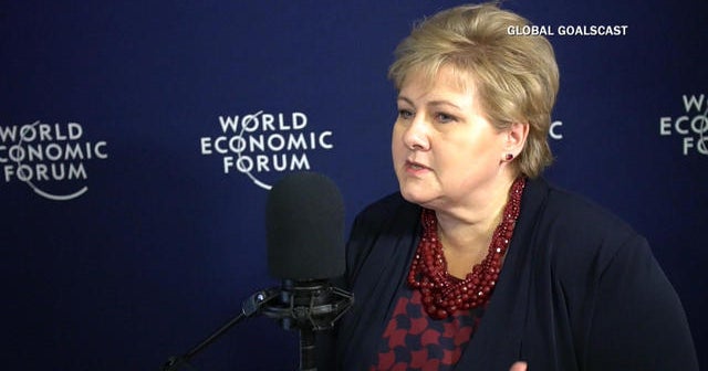 Norway's prime minister talks Trump, immigration and climate change ...