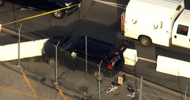 FBI investigating shooting outside NSA headquarters - CBS News