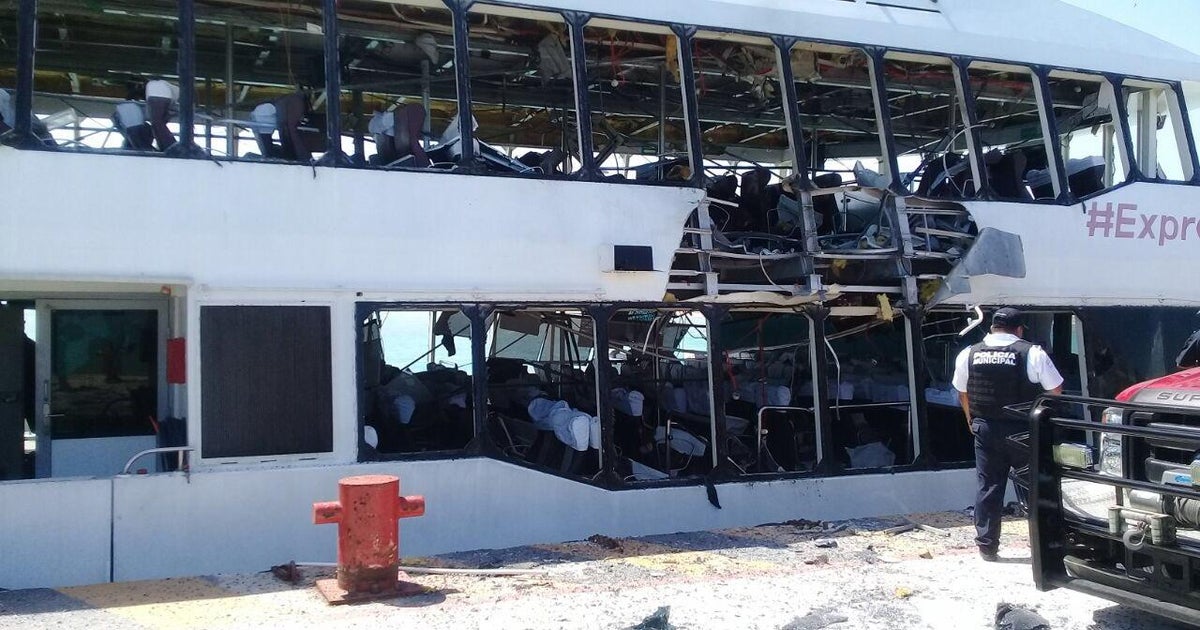 25 injured after reports of ferry explosion in Mexico, local officials ...