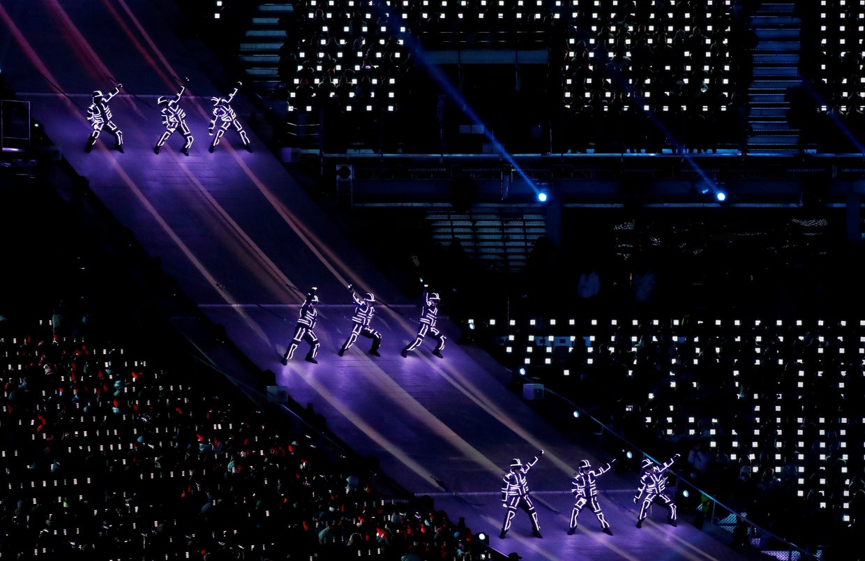 2018 Olympics: Spectacle of Winter Games' Closing Ceremony