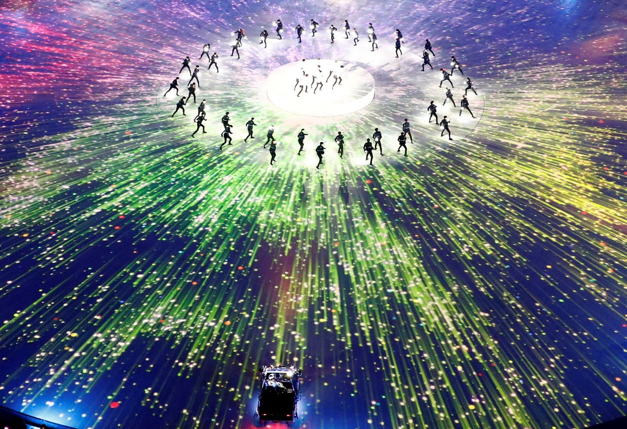 2018 Olympics: Spectacle of Winter Games' Closing Ceremony