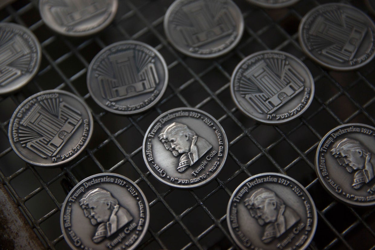 Israel Trump coin honors recognition of Jerusalem as capital - CBS News
