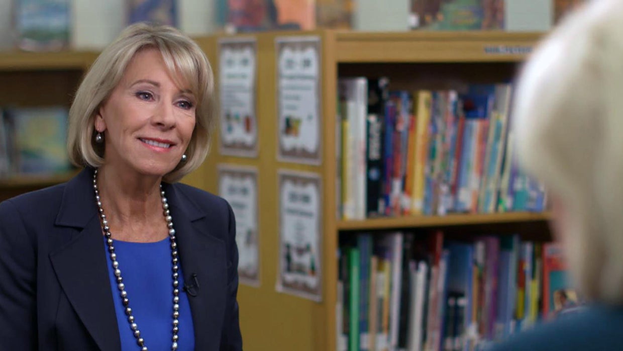 Betsy DeVos on guns, school choice and why people don't like her - CBS News