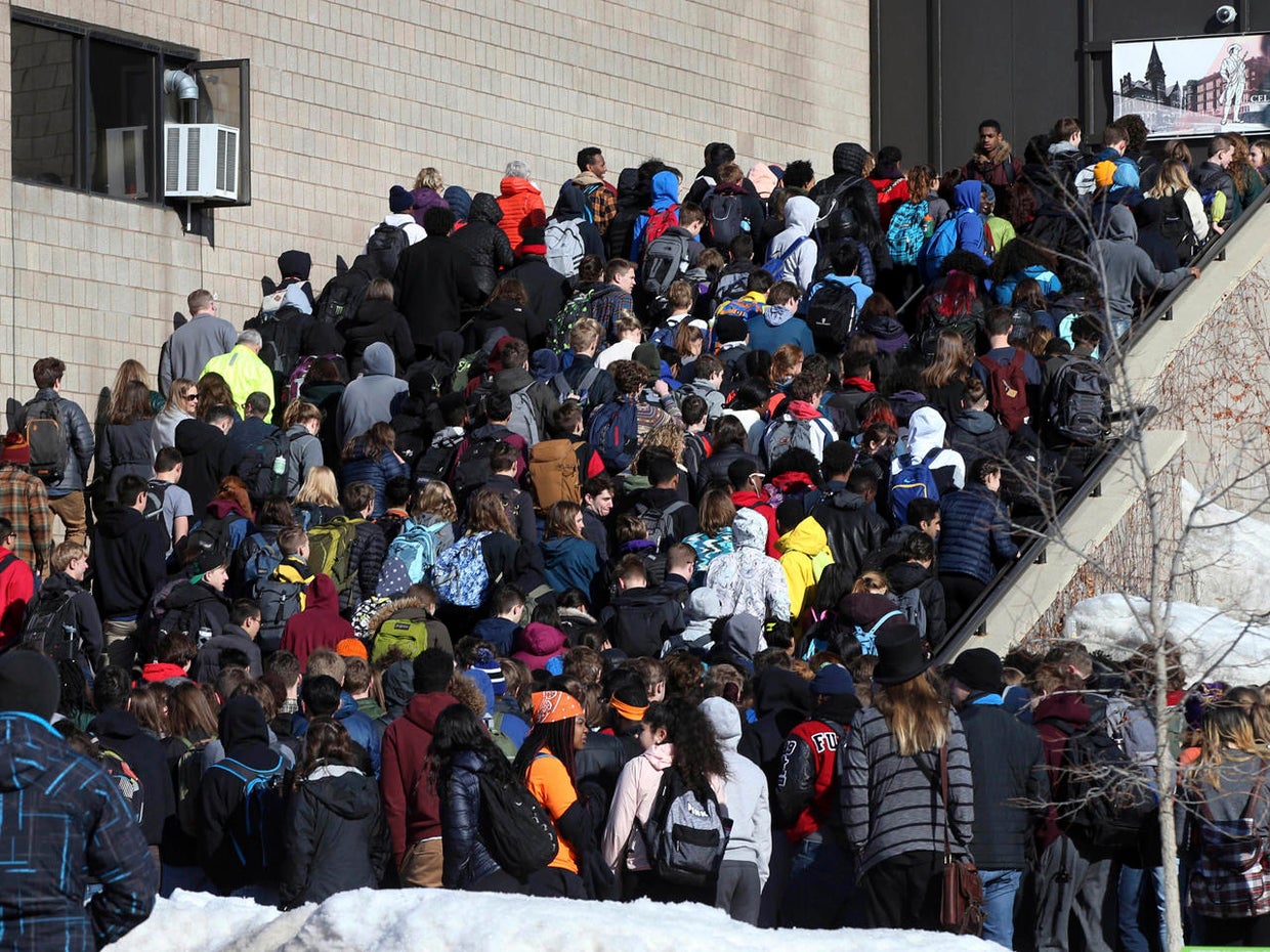 Student walkouts across U.S. protest gun violence