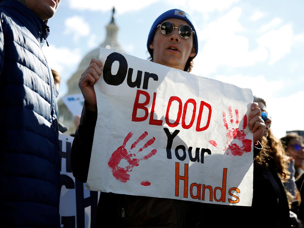 Student walkouts across U.S. protest gun violence