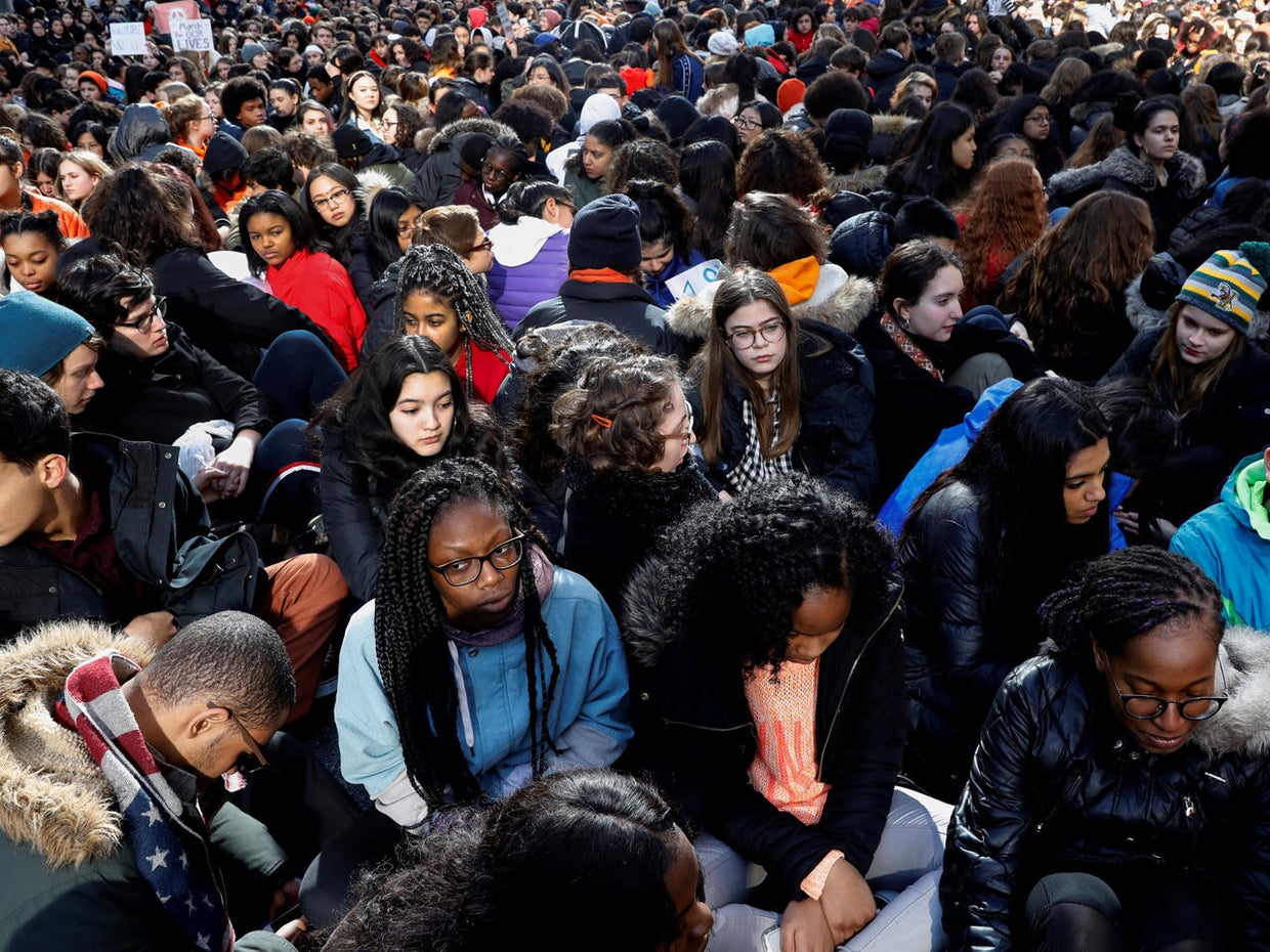 Student walkouts across U.S. protest gun violence