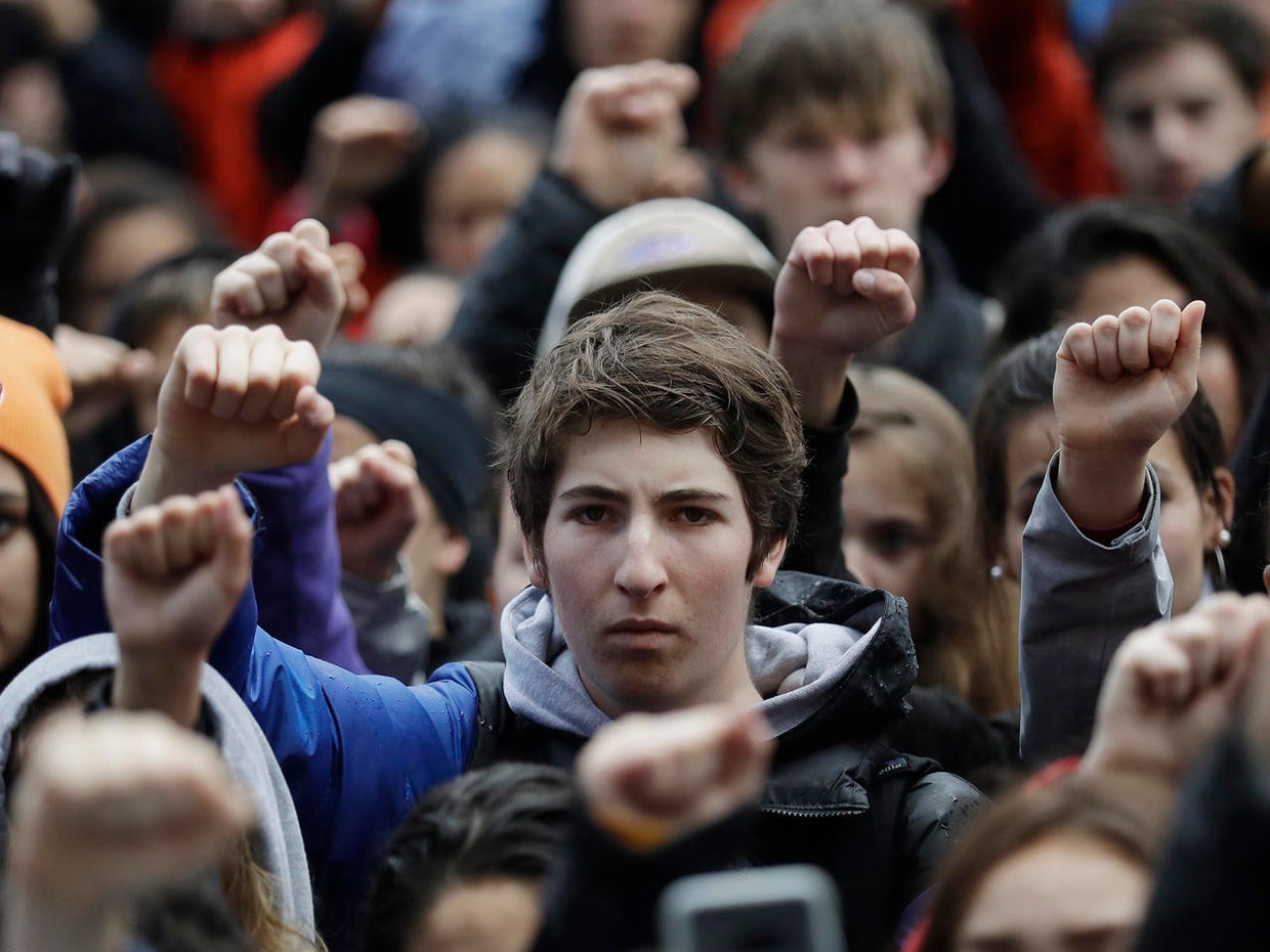 Student walkouts across U.S. protest gun violence