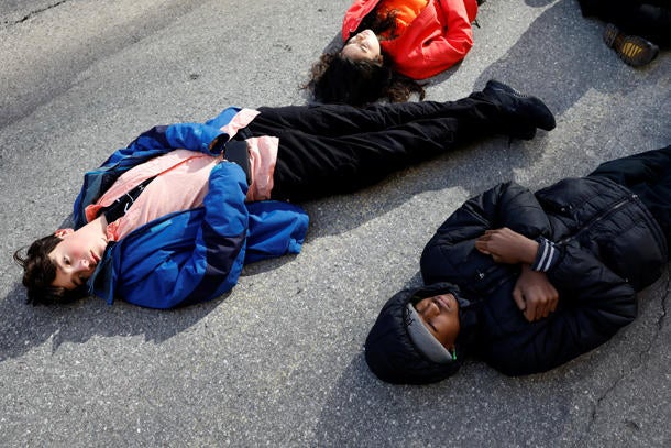 Student walkouts across U.S. protest gun violence