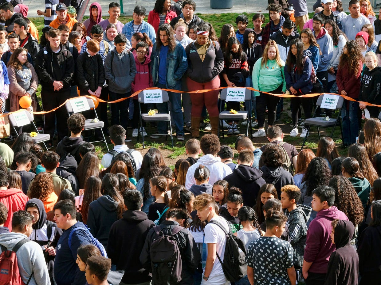 Student walkouts across U.S. protest gun violence